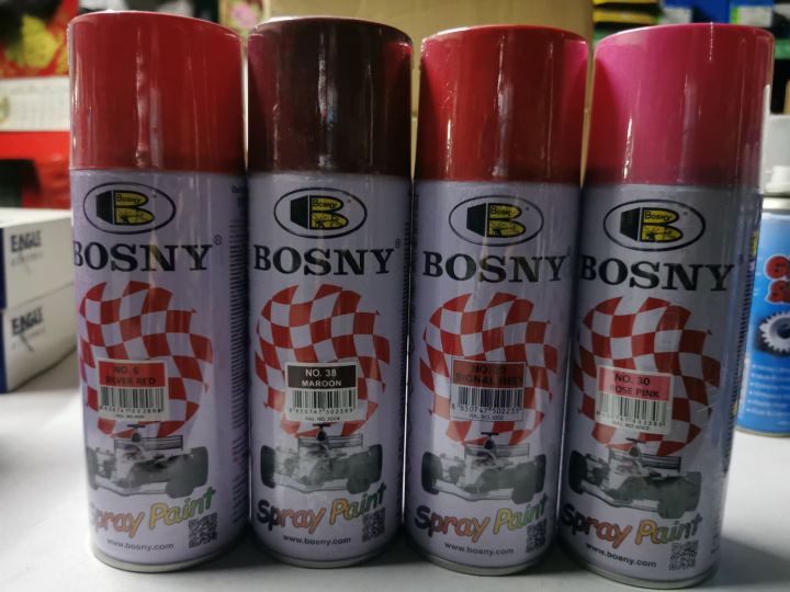 Bosny red Spray Paint | Lazada PH