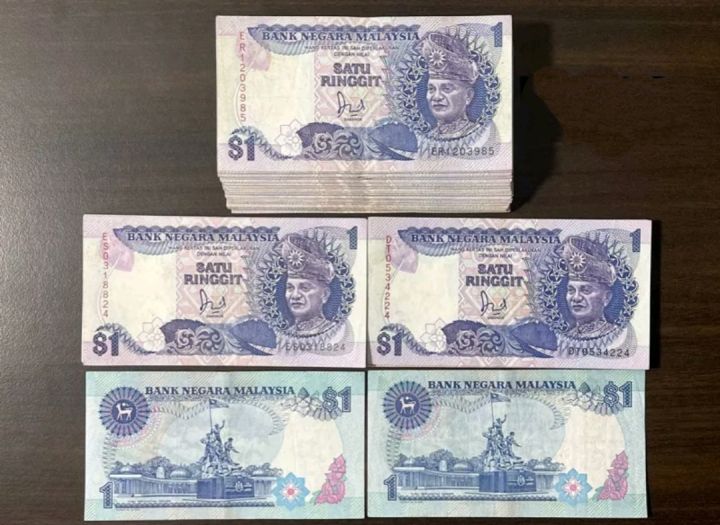 duit lama RM 1 old banknote RM 1 | Lazada
