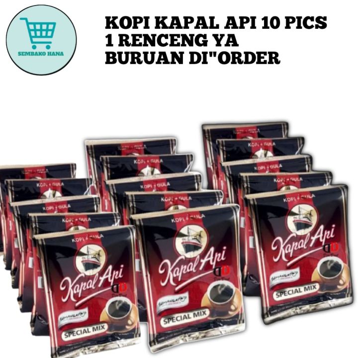 Kopi Kapal Api Special Mix 1 Renceng Kopi Kapal Api Special mix 25gr ...