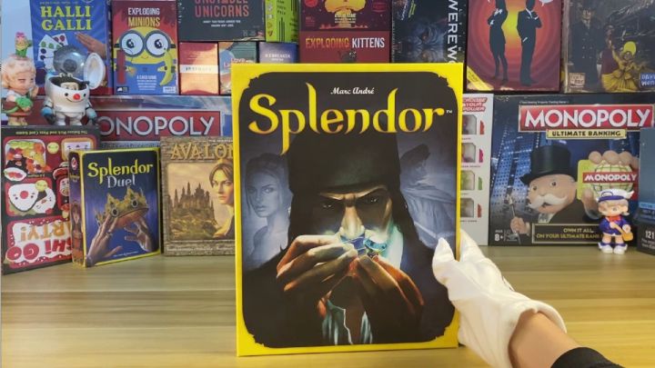 Splendor Board game เหรียญพลาสติก (ภาษาอังกฤษ) - บอร์ดเกม เกมค้าเพชร ...