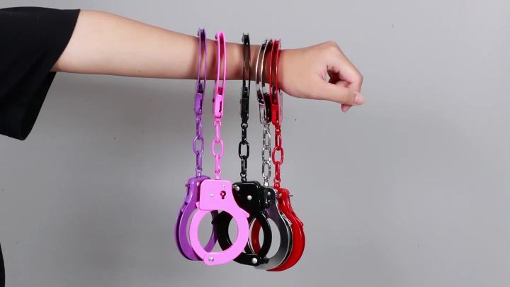 Metal Play Handcuffs, Hand Cuffs, Toy Handcuffs for Kids | Lazada