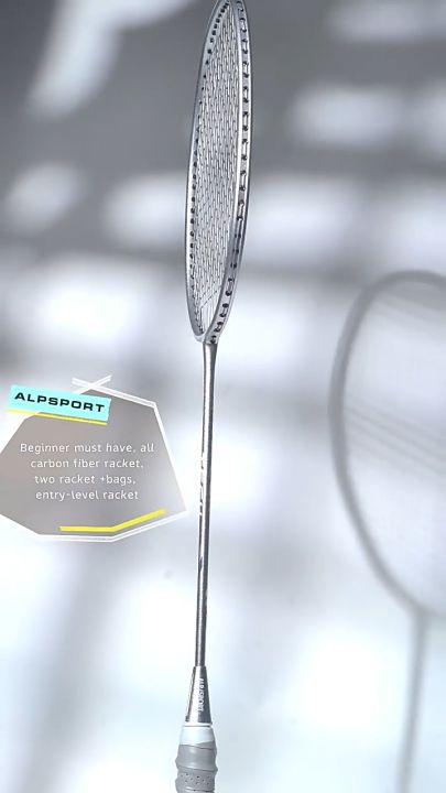 ALP RR 2Pcs 100% Carbon 4U G5 24Lbs Badminton Racket With String ...