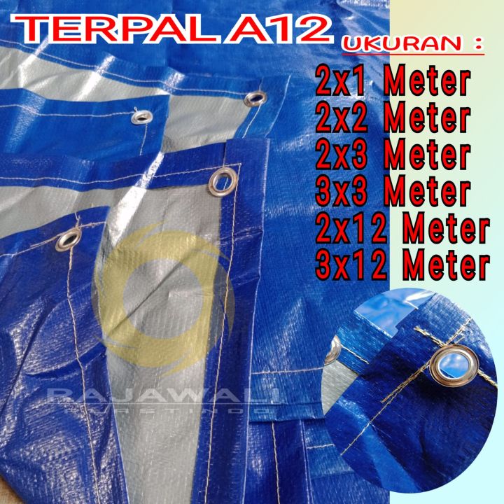 Terpal A12 Ukuran 2x1, 2x2, 3x3, 2x3, 2x12, 3x12 Meter | Lazada Indonesia