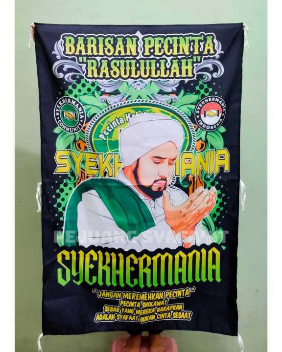 BENDERA SYEKHERMANIA VIRAL UKURAN 120×80 (FREE STIKER) | Lazada Indonesia