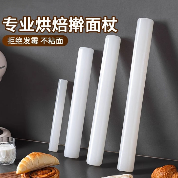 Food Grade PP Solid Rod Rolling Pin Baking Non-Stick Dumpling Skin ...