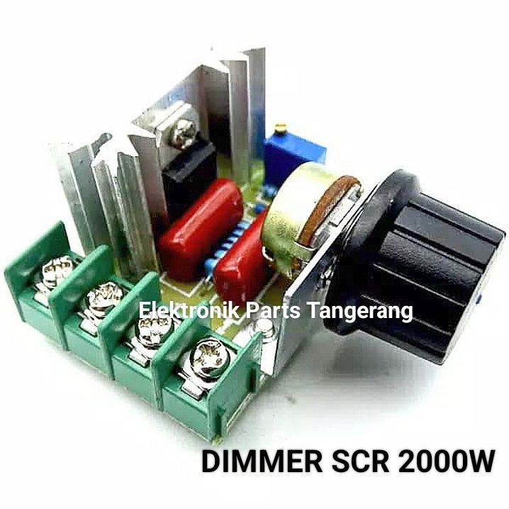 DIMMER SCR 2000W REGULATOR VOLTAGE 220V AC MOTOR GURINDA BOR DIMMER ...