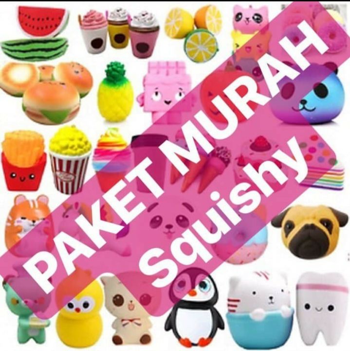 3 pcs squishy Jumbo paket hemat squishy lucu squishy murah squishy lucu ...