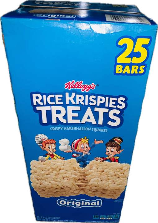 KELLOGG'S RICE KRISPIES TREATS 25PCS | Lazada PH