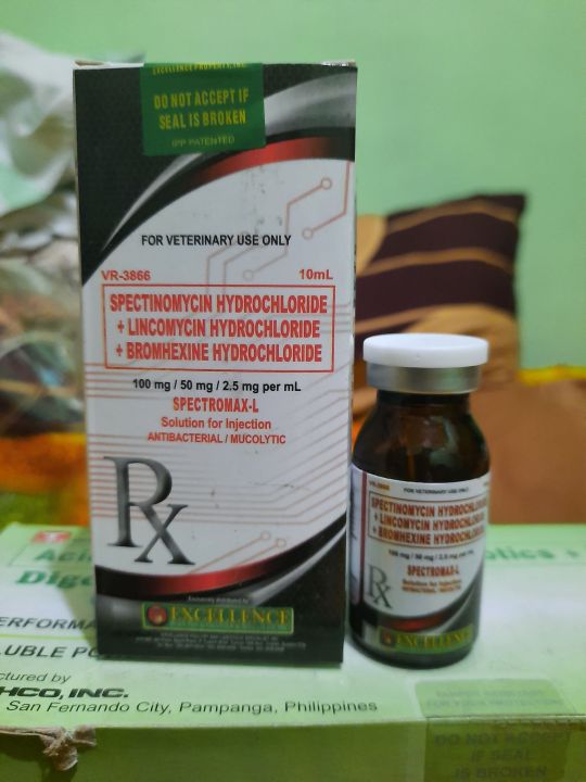 SPECTROMAX-L WITH BROMHEXINE HYDROCHLORIDE 10ml | Lazada PH