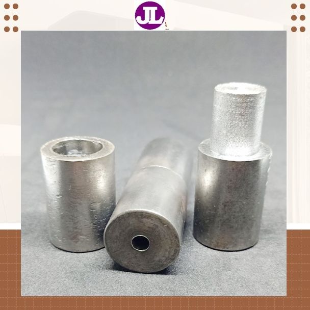 Engsel Bubut Besi As 1 Inch Panjang 7 Cm Komponen Pintu Pagar Besi ...