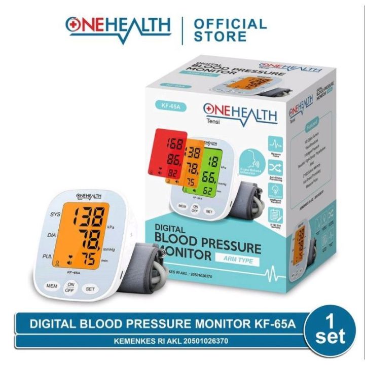Tensimeter digital lengan Onehealth KF-56A | Lazada Indonesia