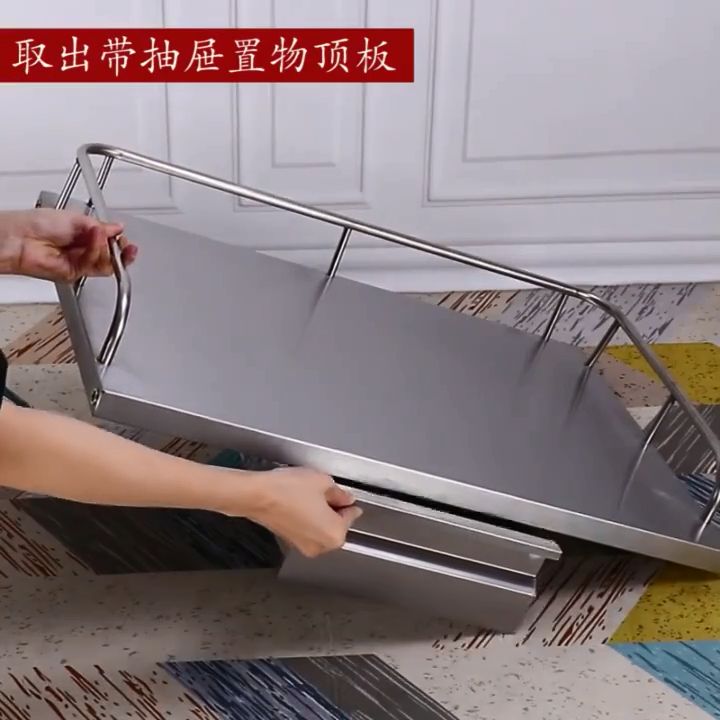 2 layer trolley cart stainless utility kitchen food cart liquor trolley ...