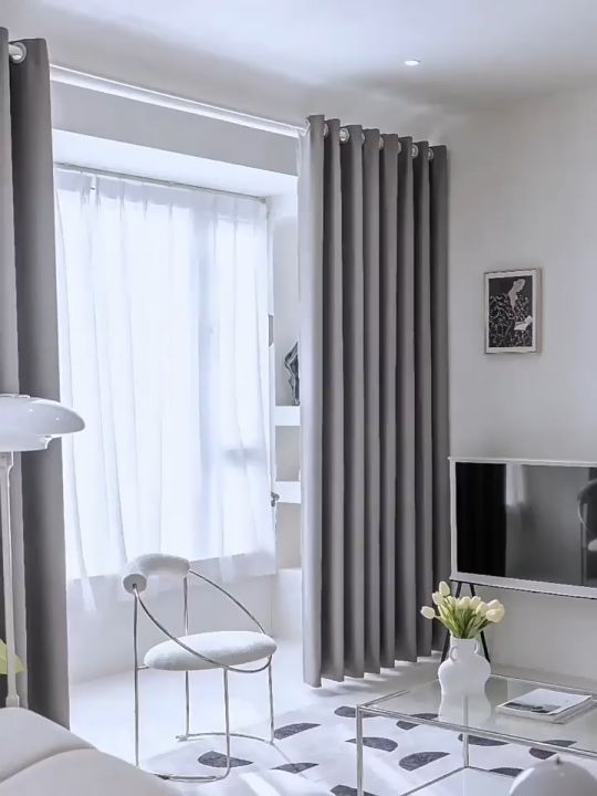 Hilton Curtain Full Shading Super Soundproof Heat Insulation 100% ...