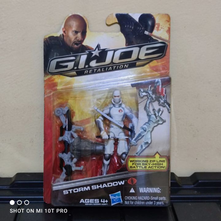 Hasbro GI JOE Retaliation ROC Cobra Storm Shadow v43 3.75 inch 1:18 ...