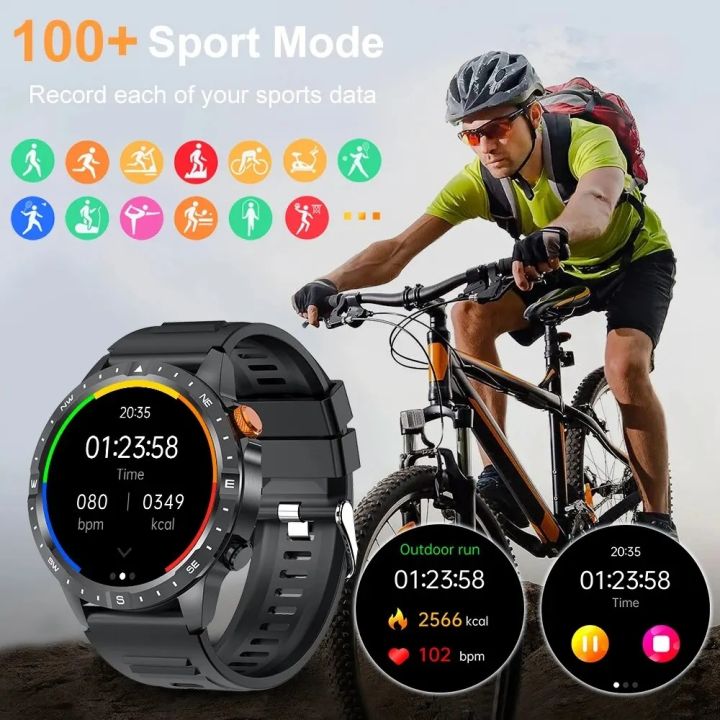 AK57 smartwatch, waterproof circular, motion monitoring, BT call | Lazada