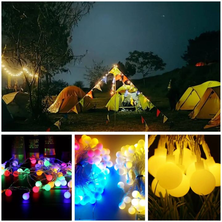Lampu Led Hias Tenda Camping Waterproof 5 Meter Lampu Hias Dekorasi ...