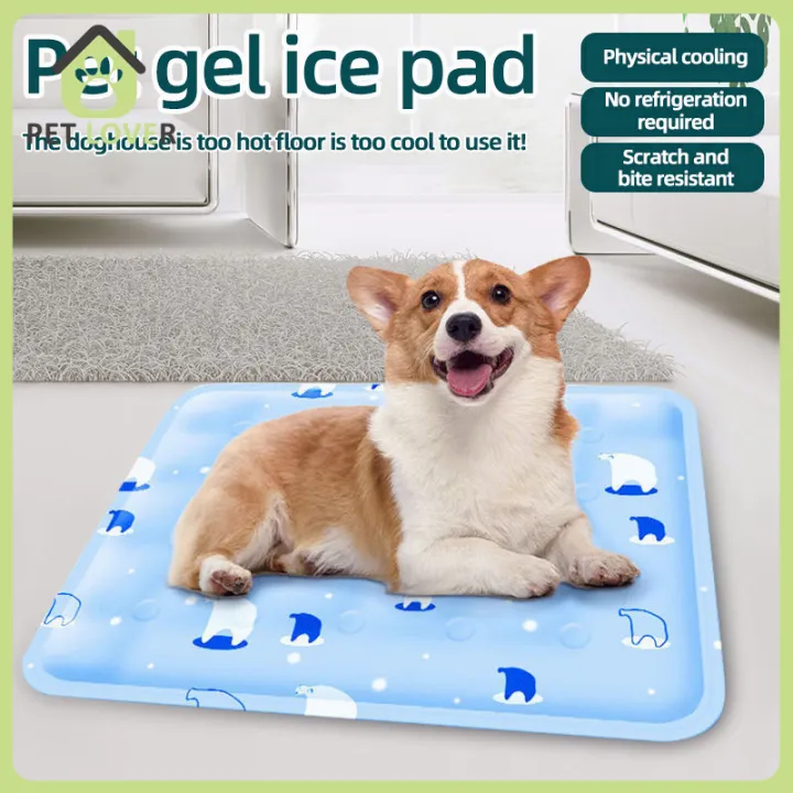 Pet Cooling Pad For Dog Cat Sleeping Bed Pad Summer Pet Ice Gel Bed ...