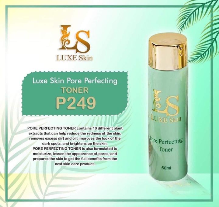Luxe Skin Pore Perfecting TONER (Now available in 60ml and 120ml bottle) | Lazada PH