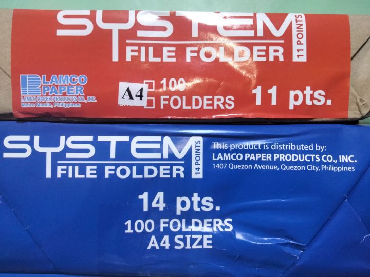 A4 WHITE FOLDER 11PTS AND 14PTS | Lazada PH