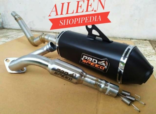 KNALPOT PRO SPEED WR155-KLX150-DTRACKER150-CRF150 KARAKTER SUARA ...