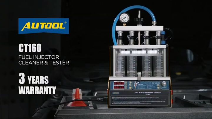 ( รับประกัน3ปี+ส่งฟรี ) AUTOOL CT160 เครื่องเทสหัวฉีดเครื่องเช็คหัวฉีด ...