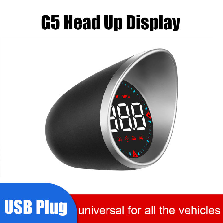 Universal Auto Accessories Speedometer RPM MPH G5 LED Backlight Digital ...