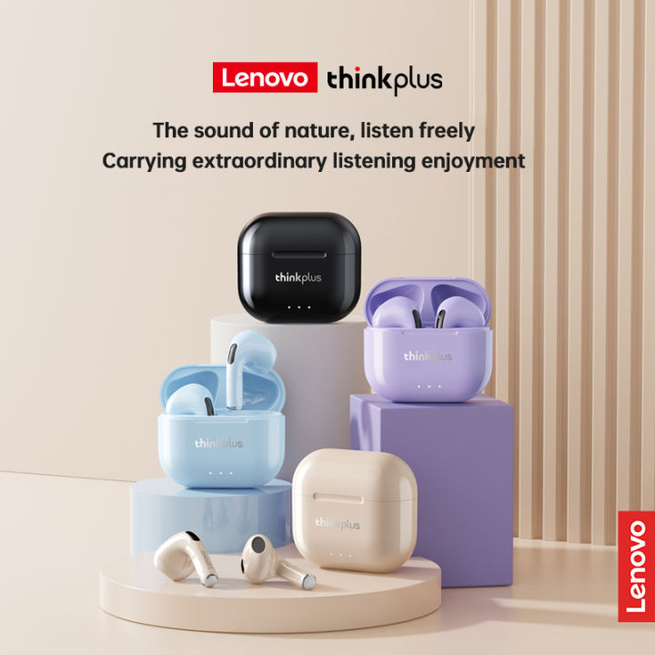 Lenovo thinkplus earphone LP40 Plus TWS Wireless Bluetooth Earbuds Fast ...