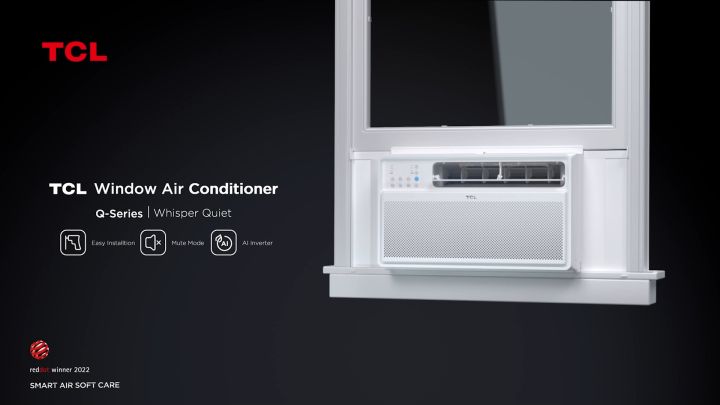 TCL UJE Series Inverter Aircon Window Type Smart Air Conditioner 1.0/1. ...