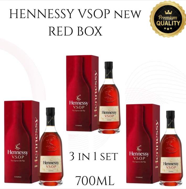 Hennessy vsop cognac -700ML ( TRIO SET ) | Lazada PH