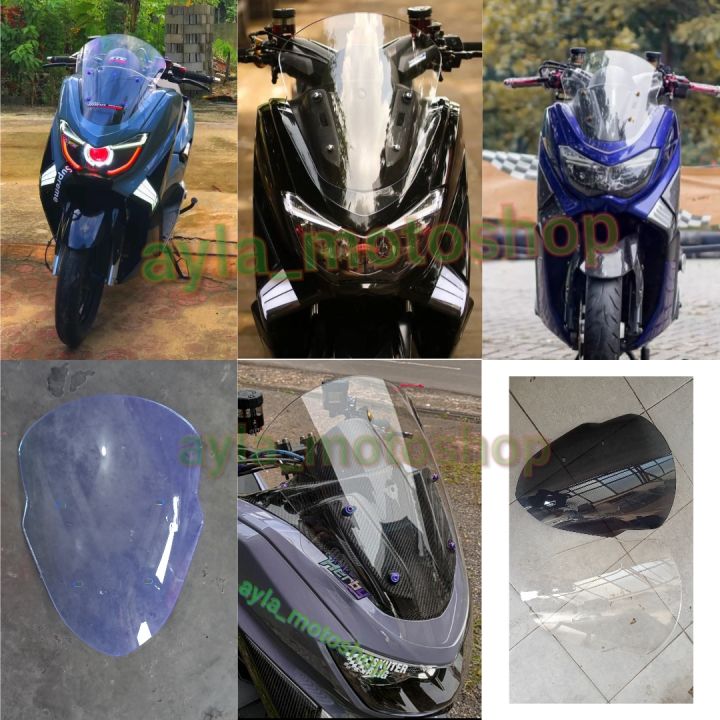 WINSHIELD YAMAHA NMAX OLD DAN NEW THAILAND,VISOR KACA DEPAN NMAX OLD ...
