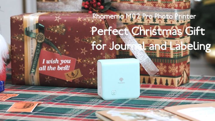 Phomemo Sticker Printer - M02 PRO, 300 dpi High Resolution Bluetooth ...