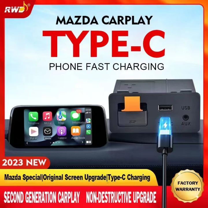 Type-c Fast Charging For Apple CarPlay Android Auto Adapter Hub OEM for ...