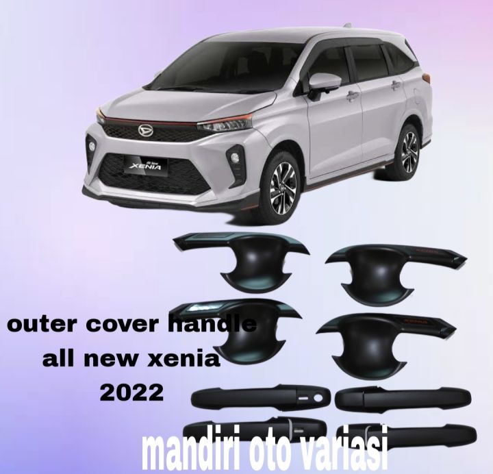 All New Xenia 2022 paket outer cover handle pintu hitam | Lazada Indonesia