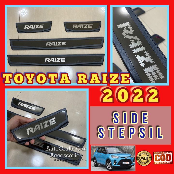 TOYOTA RAIZE 2022 SIDE STEPSIL (RAIZE ACCESSORIES) | Lazada PH