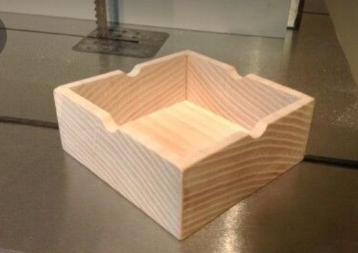 ASBAK KOTAK CAFFE ASBAK KAYU | Lazada Indonesia