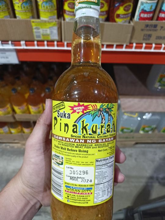 Pinakurat Suka Sawsawan ng Bayan 750ML | Lazada PH