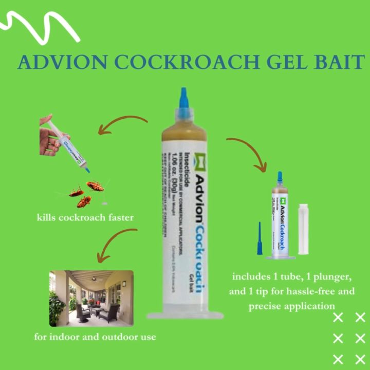 Advion Cockroach Gel Bait 30 GRAMS | Lazada PH
