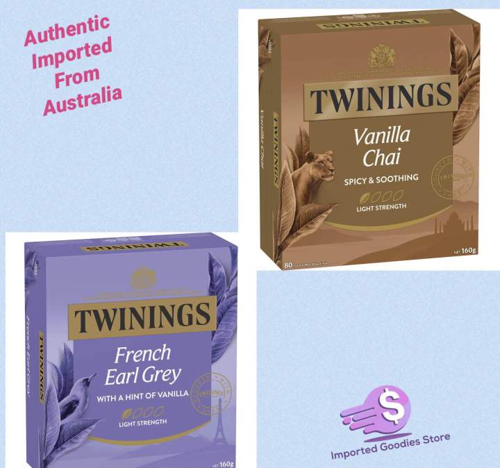 Twinings Flavoures Tea Bags 80 pack | Lazada PH