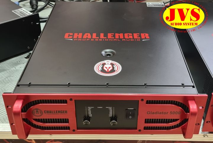 Challenger Gladiator 5000 Power Amplifier | Lazada PH
