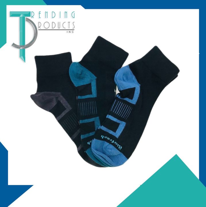 Biofresh Socks, Mens Antimicrobial Socks, 3 Pair/ Pack. | Lazada PH