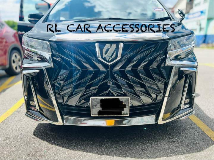 Toyota alphard agh30 Wald front grill grille kidney 2019 2020 2021 2022 ...