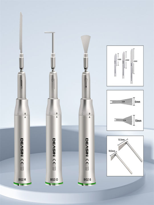 Dental Micro 1:1/4:1 Surgical 3°/17° Saw Surgical Straight Low Speed ...