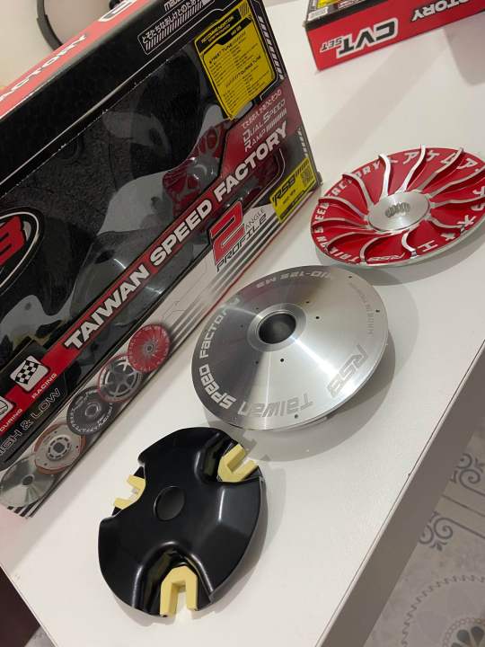 RS8 PULLEY SET (pang gilid) YAMAHA MIO125 / M3 / SOUL GT 125 / MIO GEAR ...