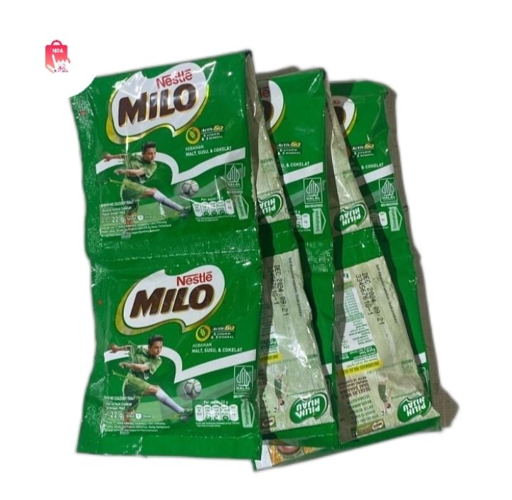 Nestle Milo ActivGo Minuman Serbuk Cokelat (1 renceng) | Lazada Indonesia