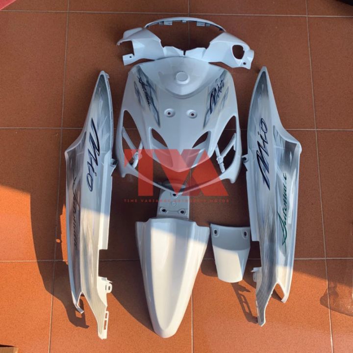 Body halus full set motor Mio sporty new smile putih | Lazada Indonesia