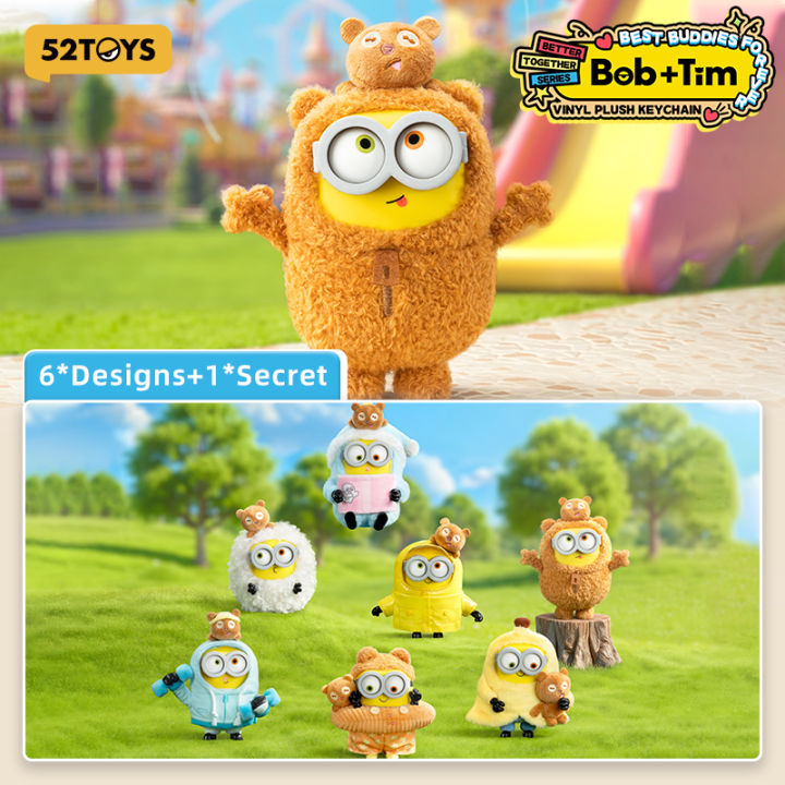 52TOYS Bob & Tim – Best Buddies Forever Series Vinyl Plush Keychain ...