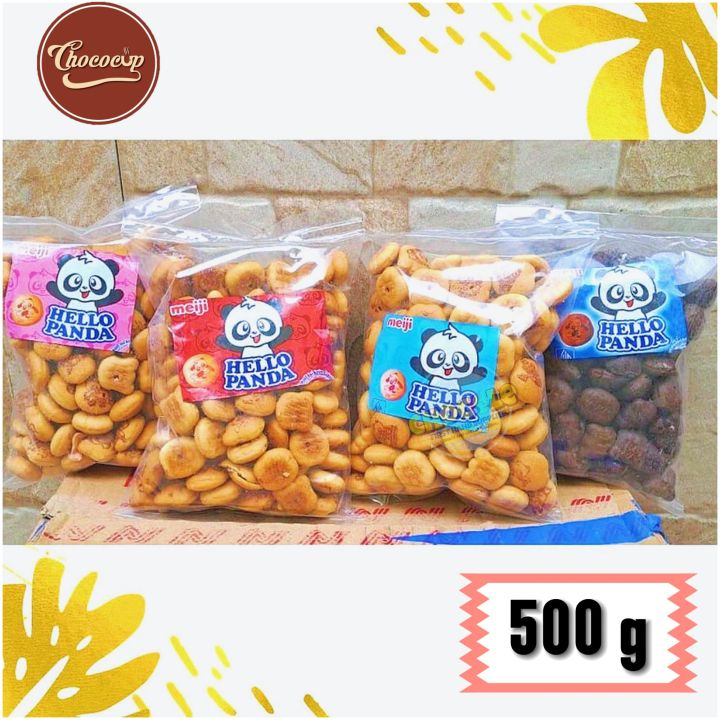 Meiji Hello Panda Biskuit Isi Kiloan 500 g | Lazada Indonesia