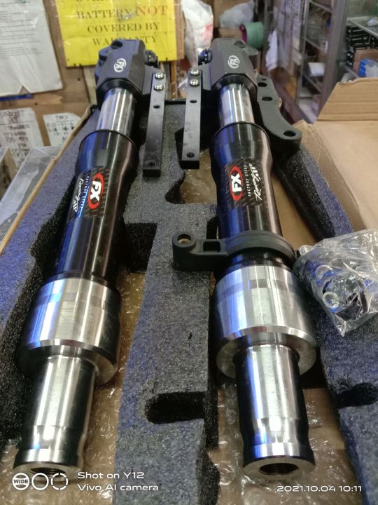 NMAX v1 / v2 inverted front shock with telescopic SET (plug and play ...