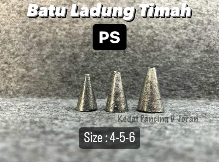 Batu Ladung Timah “PS” Batu Hidup Untuk Udang Galah Sungai | Lazada