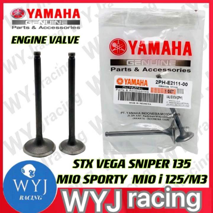 Genuine Engine Valve Set MIO/M3/Mio I 125 / Mio Soul I 125 / Mio Soul I ...